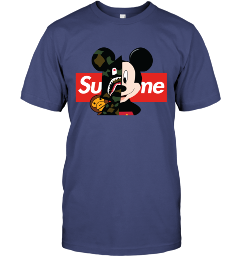 The Mickey Mouse Supreme Bape T-Shirt - Father Figure Clothing The Mickey Mouse Supreme Bape T-Shirt - Father Figure Clothing