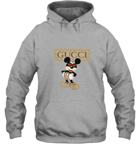 The Gucci With Mickey Mouse Hoodie - Father Figure Clothing The Gucci With Mickey Mouse Hoodie - Father Figure Clothing