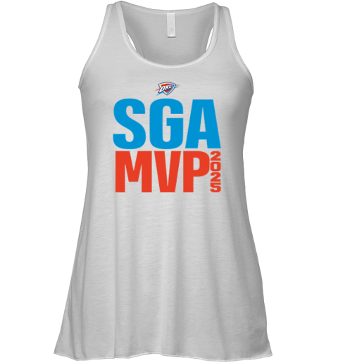 OKC Thunder SGA MVP 2025 Shai Gilgeous-Alexander Racerback Tank - Father Figure Clothing