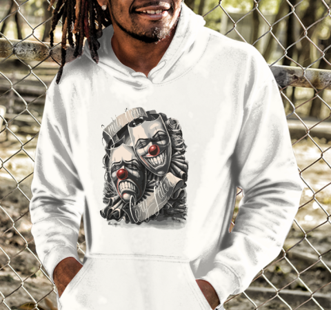 Smile Now Cry Later Mask Lowrider Chicano Hoodie - Rookbrand