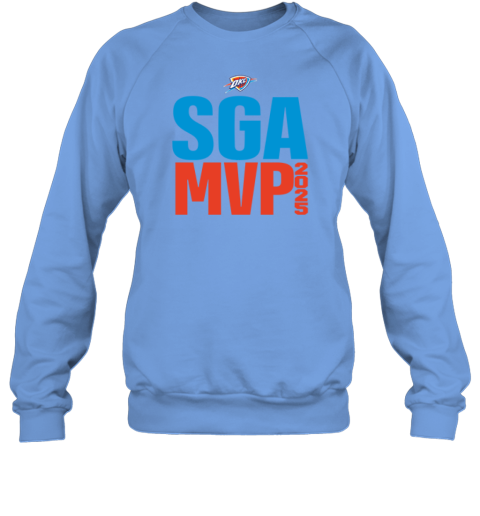 OKC Thunder SGA MVP 2025 Shai Gilgeous-Alexander Sweatshirt - Father Figure Clothing