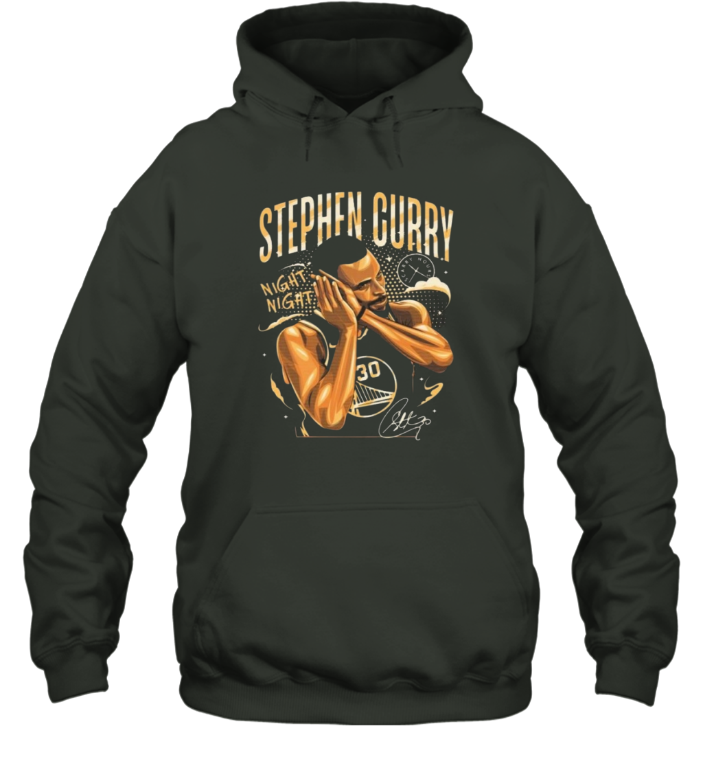 Night Night Olympic Paris 2024 Signature Steph Curry Hoodie - Father ...